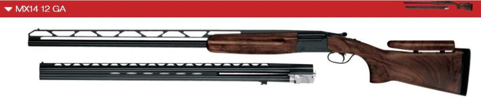 MX14 TRAP UNSINGLE 12 GA COMBO - AVAILABLE FOR CUSTOM ORDER – Giacomo ...